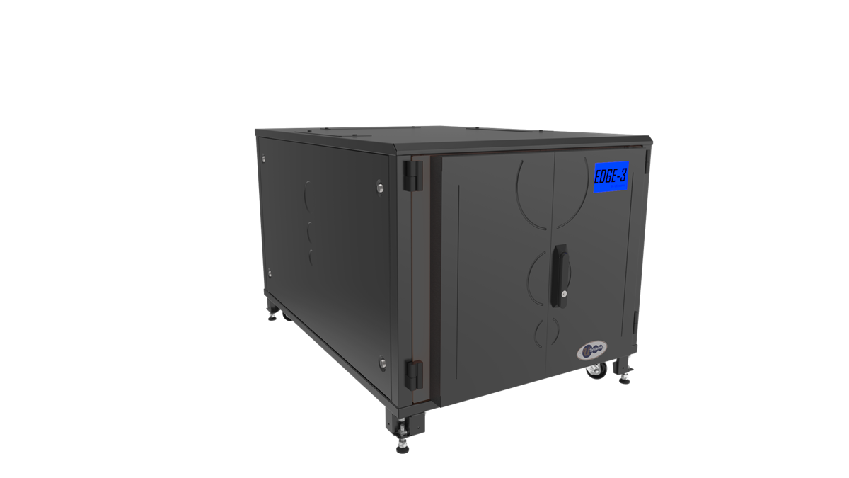 EDGE 3 Soundproof Rackmount Cabinet 12U