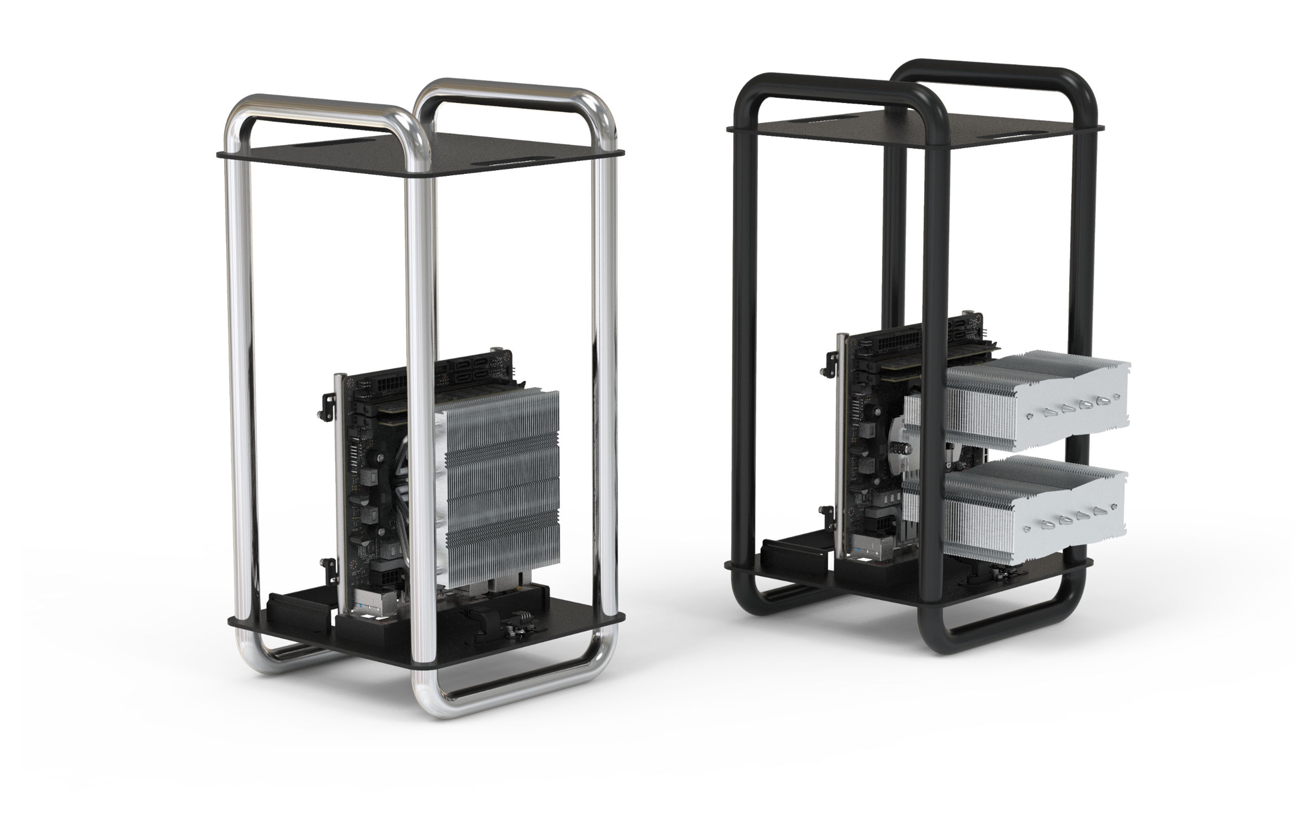 Streacom DA6 Open PC Mini ITX Case