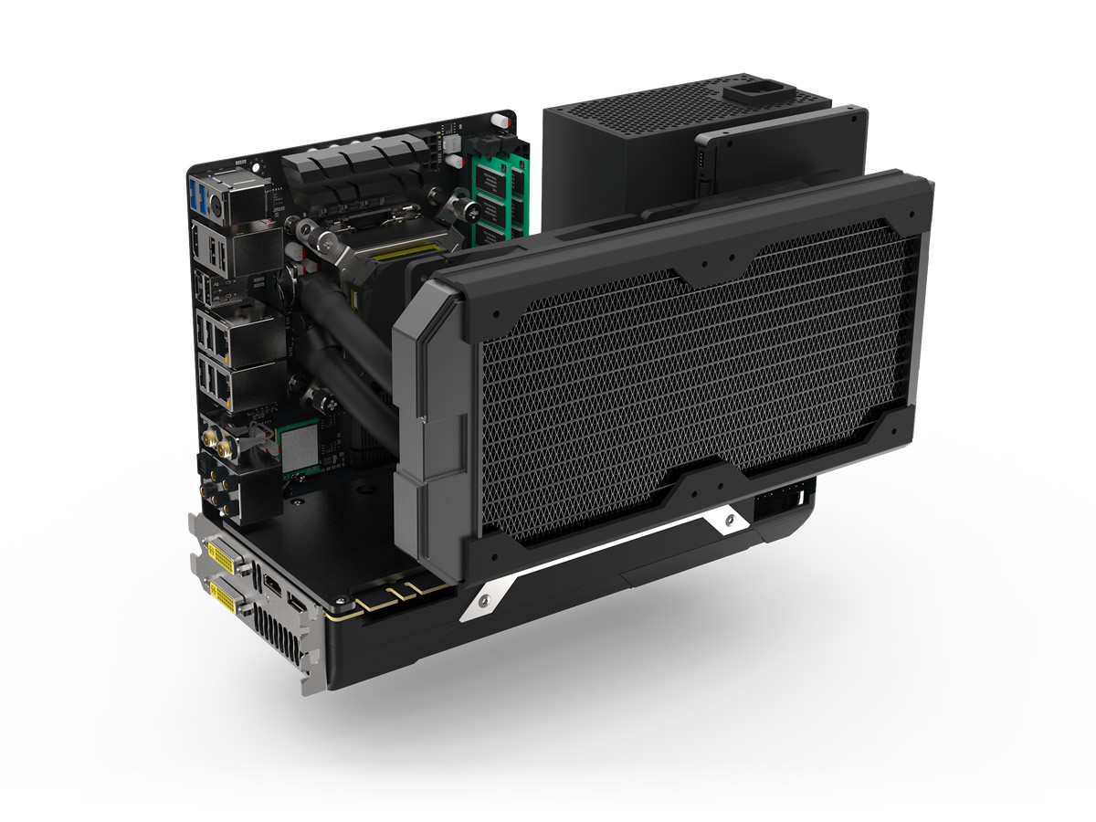 Streacom DA2 Aluminum ITX Case